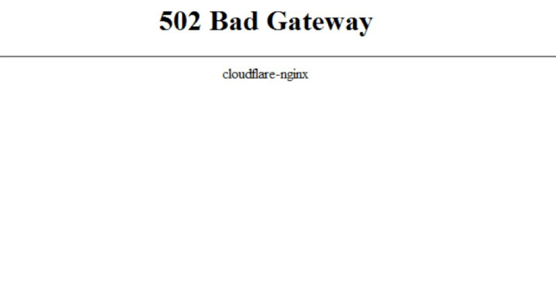 502 bad gateway là gì? Tổng hợp những tuyệt chiêu sửa lỗi 502 bad gateway