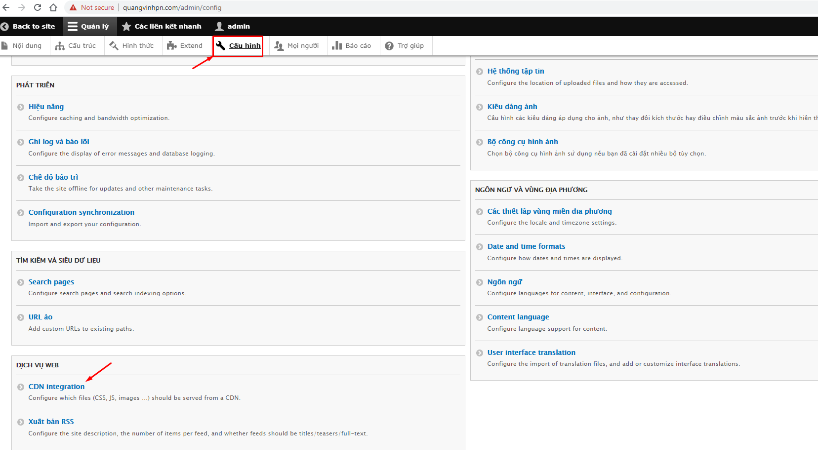 Cách tích hợp CDN cho Drupal thế nào? Hướng dẫn từ A đến Z
