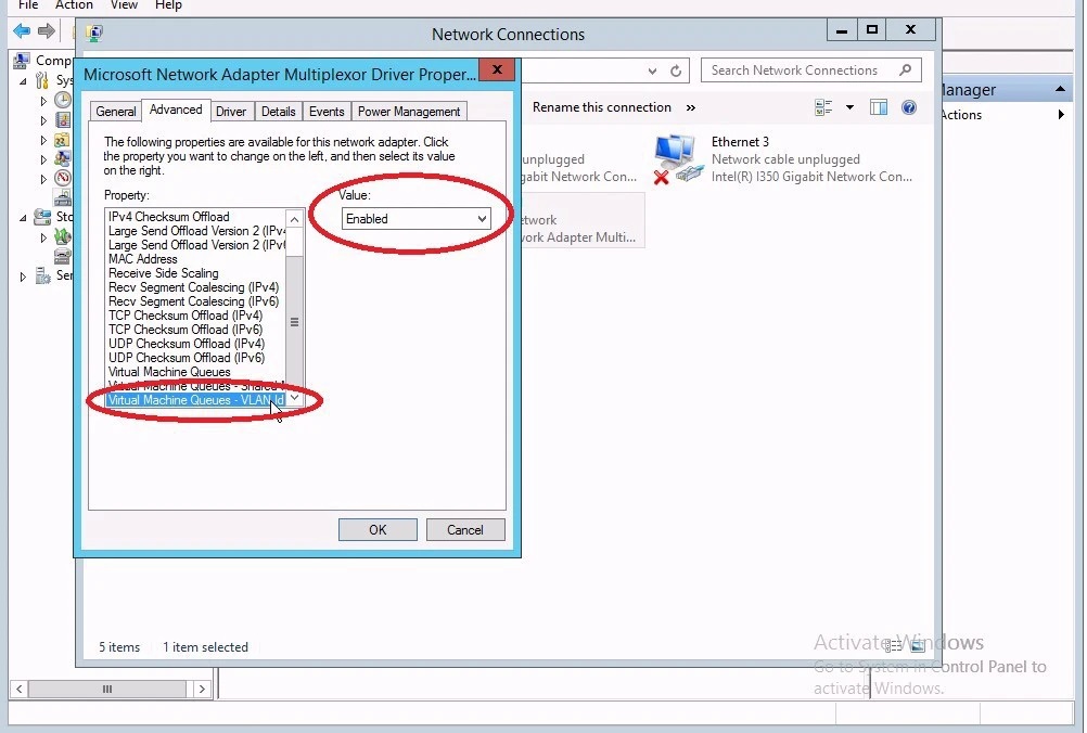 Cấu hình NIC Teaming và VLAN ID trên Window Server